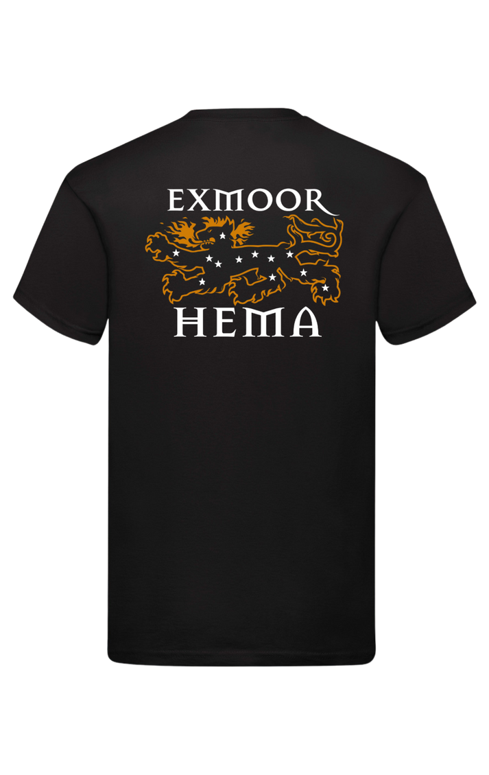 Exmoor Hema Short Sleeve T shirt big back print and small front print ...